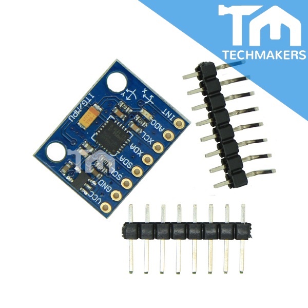 3 Axis Gyro Accelerometer Sensor Module Gy 521 Mpu6050 6050 Techmakers